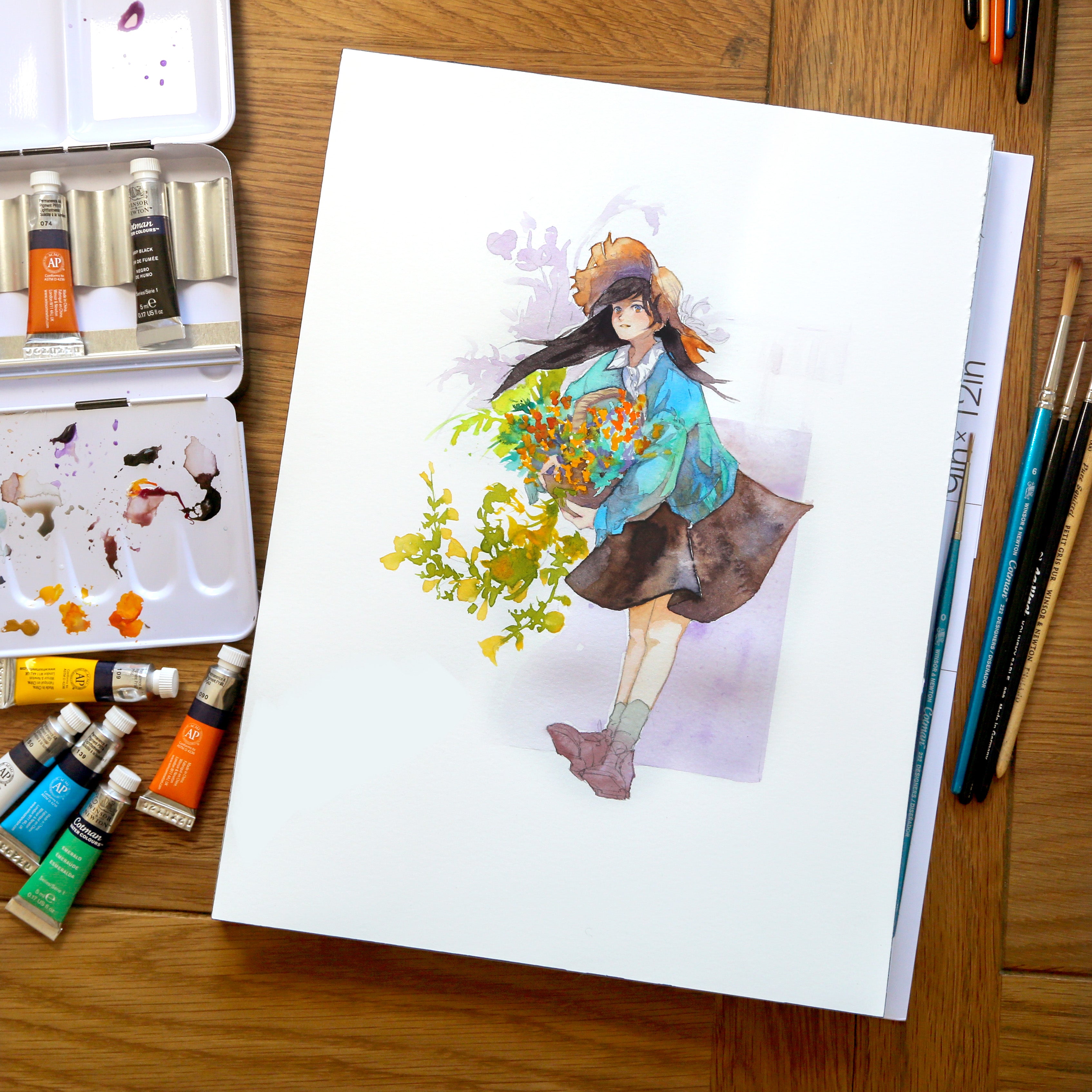 How to paint an anime figure – Winsor & Newton