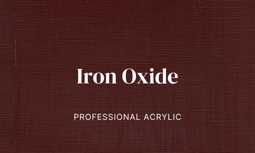 Colour story: Iron Oxide – Winsor & Newton UK