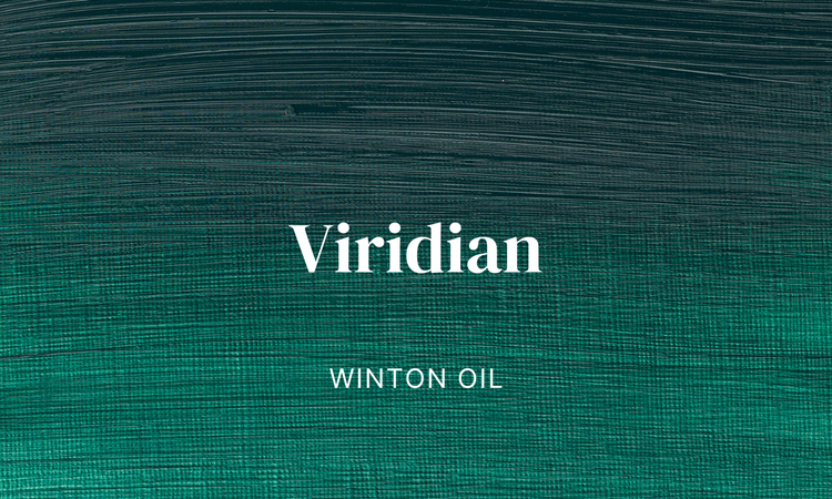 Colour story: Viridian – Winsor & Newton