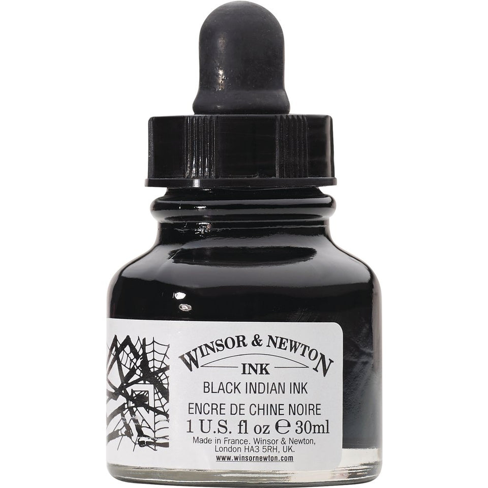 Drawing Ink - Black Indian Ink – Winsor & Newton