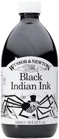 Drawing Ink - Black Indian Ink – Winsor & Newton
