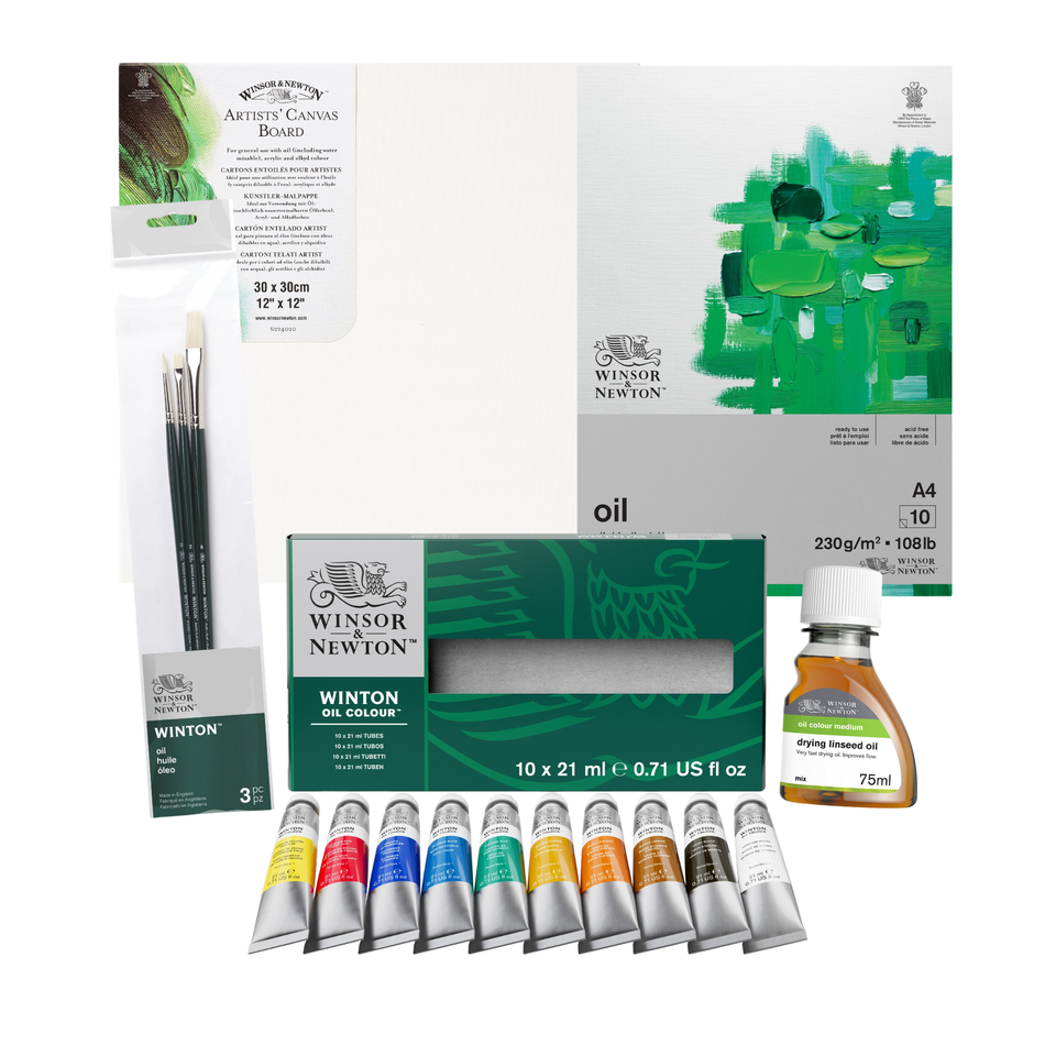 Start fresh with Oil painting – Winsor & Newton
