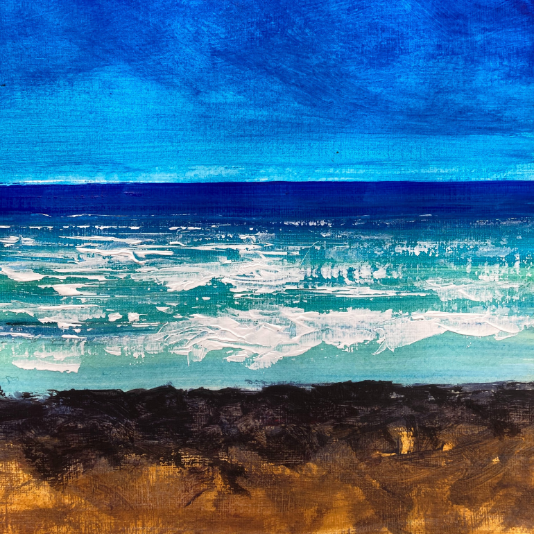 How to create a seascape using acrylic paint – Winsor & Newton UK