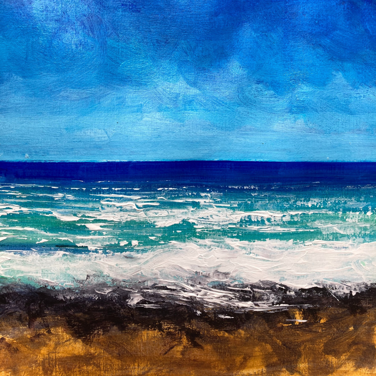 How to create a seascape using acrylic paint – Winsor & Newton