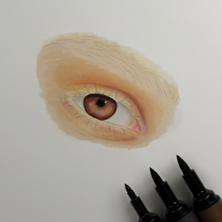 How to draw brown eyes – Winsor & Newton