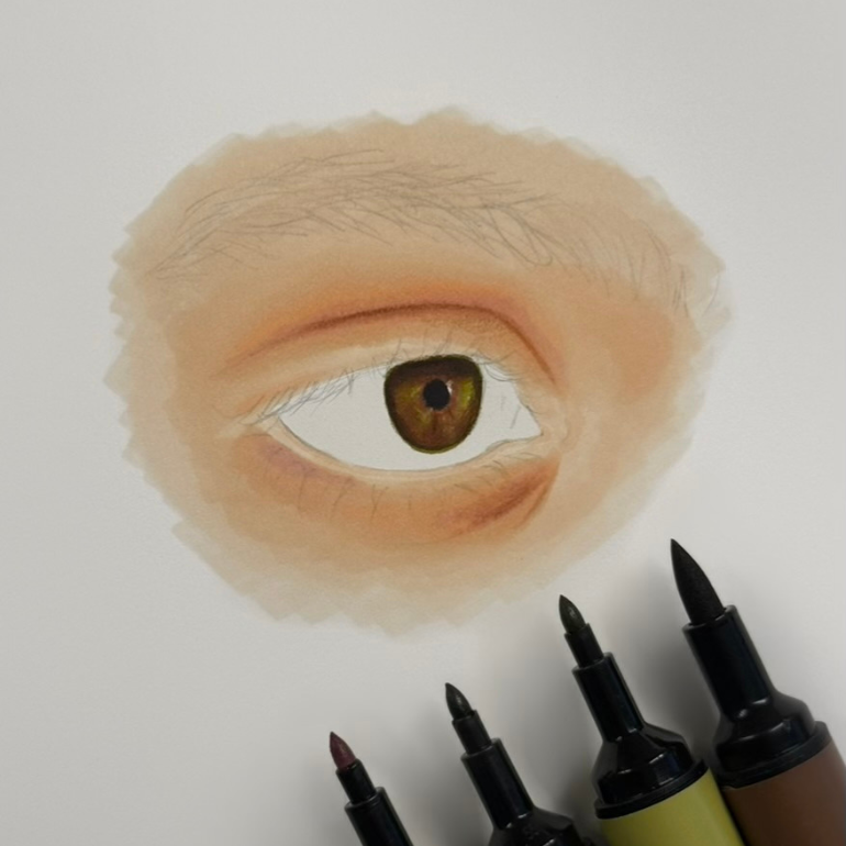 How to draw hazel eyes – Winsor & Newton