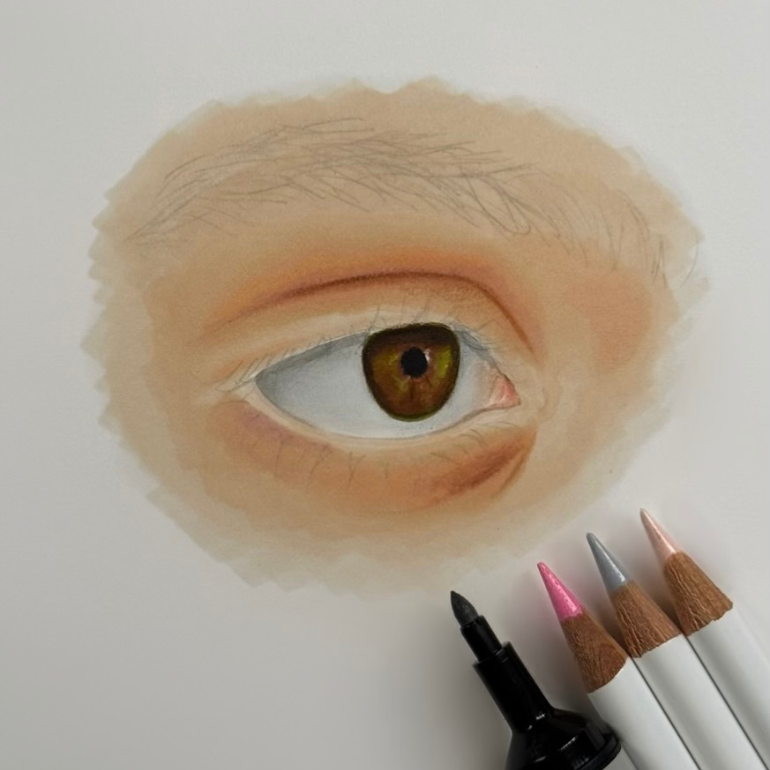 How to draw hazel eyes – Winsor & Newton